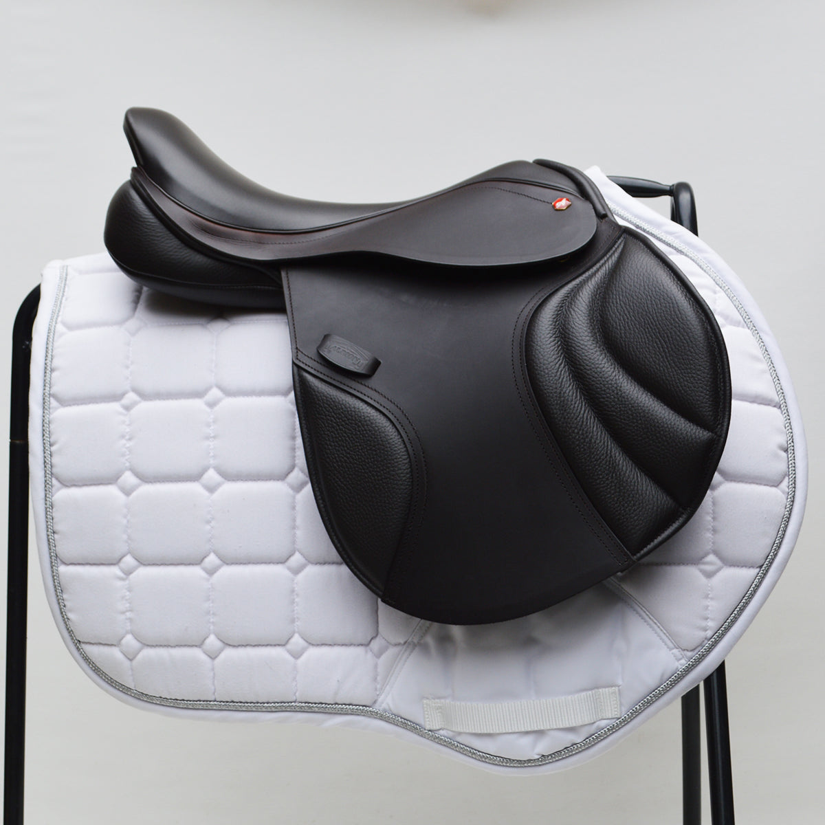 Albion K2 Jump saddle, HOOP TREE, 16.5", Wide (Adjusta Model), Dark Ha ...